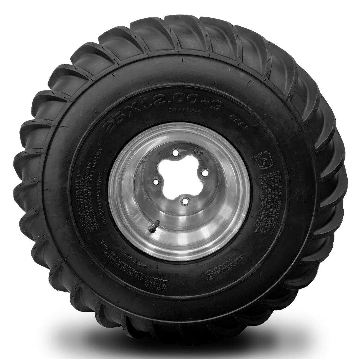 Serwa Tires 25-12-9 Amphibious Argo Style Floatation Tire (Qty 6 ...