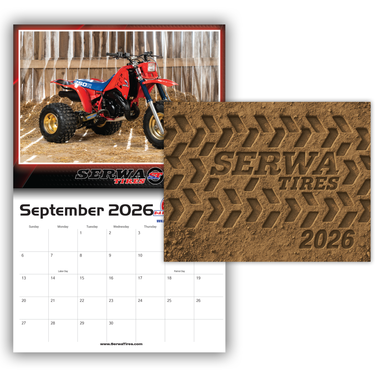 2026 Serwa Tires Honda ATC / TRX Calendar - Serwa Tires